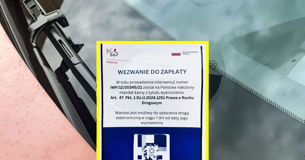 Mandat z kodem QR za wycieraczką? Wyrzuć go do kosza - Motoryzacja w ...