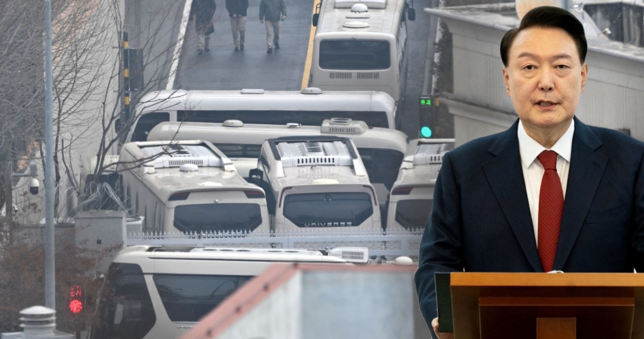 Korea Południowa. Jun Suk Jeol zabarykadował się w rezydencji. Trwa ...