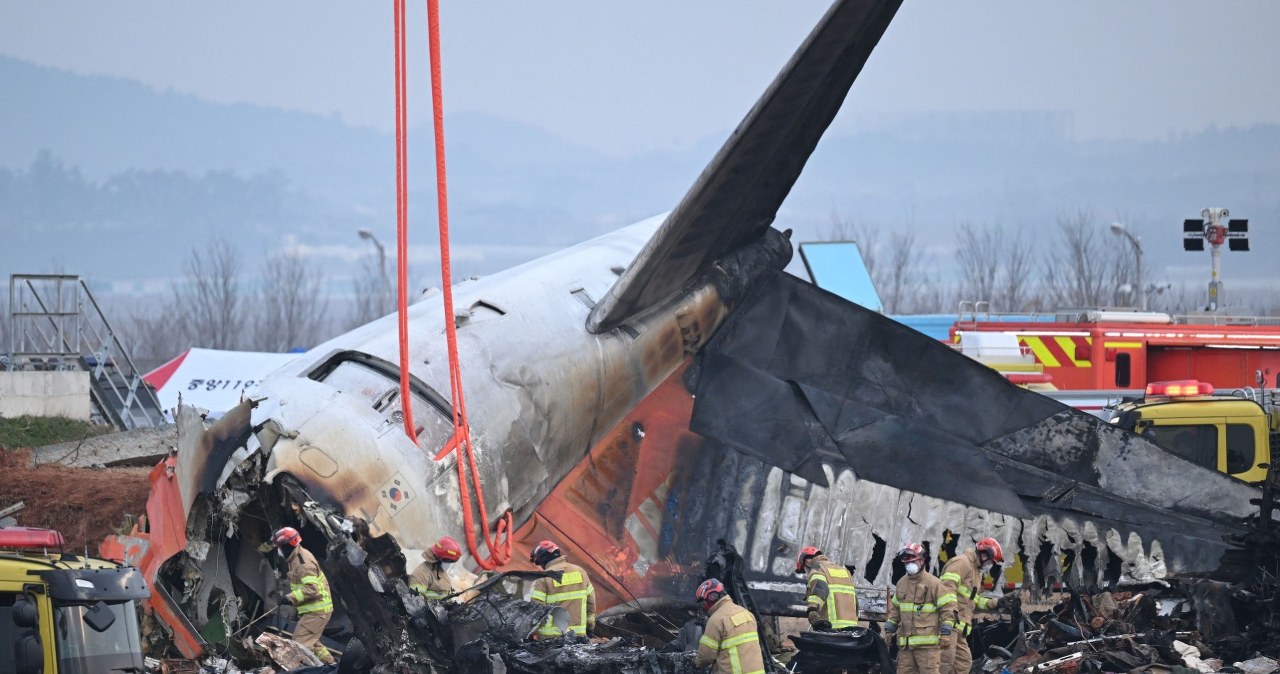 Korea Południowa. Katastrofa samolotu. Podane nowe fakty w sprawie - Wydarzenia w INTERIA.PL