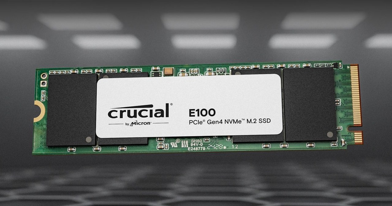 Crucial E100 PCIe 4.0 - budżetowy dysk dostępny w sprzedaży - Gry w ...