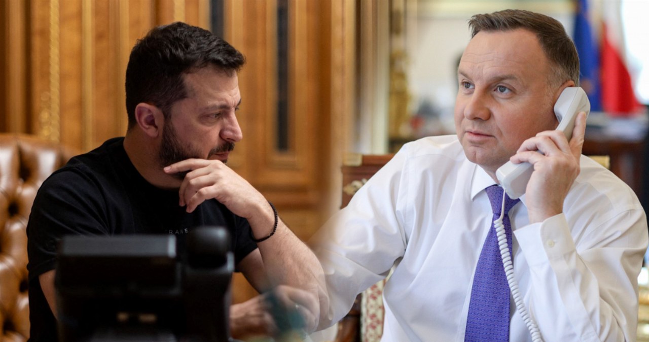 Wojna na Ukrainie. Zełenski zadzwonił do Dudy. Polski prezydent o ...