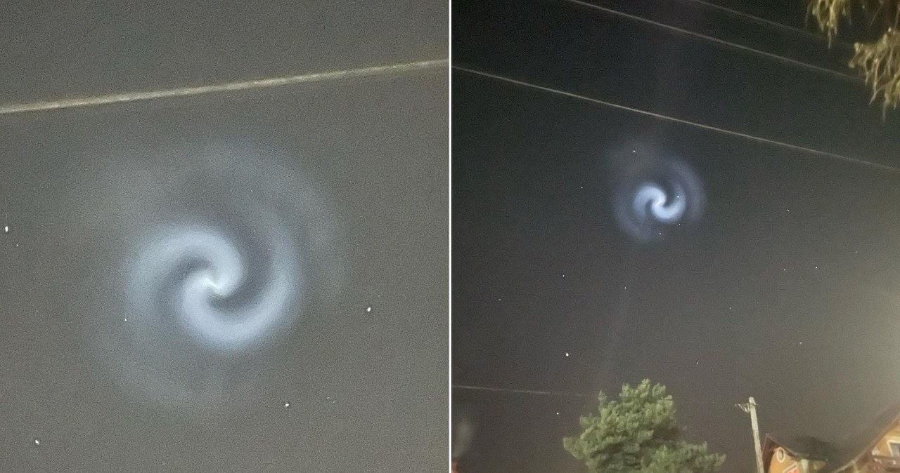 Kosmiczny wir nad Polską. Niezwykłe zjawisko na niebie - Wydarzenia w INTERIA.PL