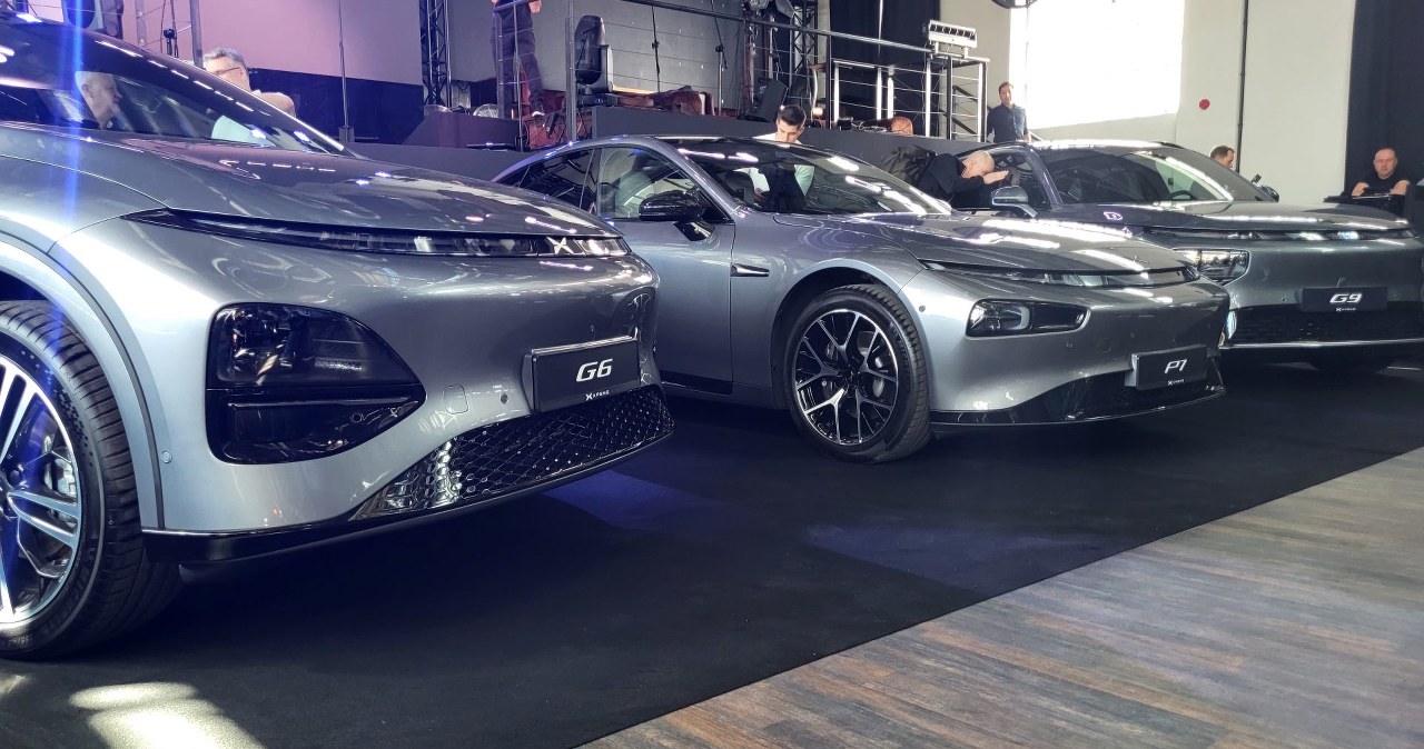Xpeng już w Polsce. W salonach ma trzy modele - G6, G9 i P7 - Motoryzacja w INTERIA.PL