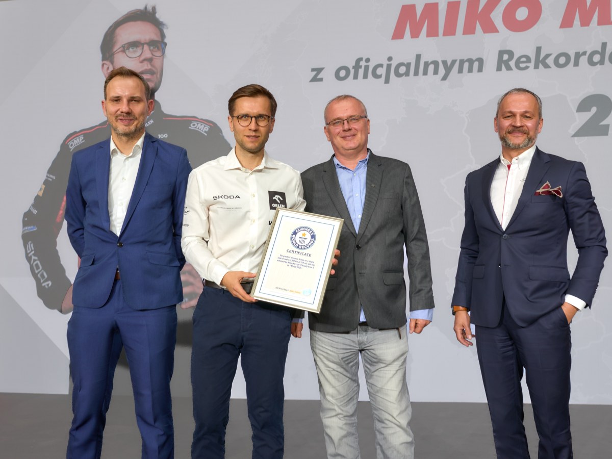 Miko Marczyk z oficjalnym Rekordem Guinnessa! - RMF 24