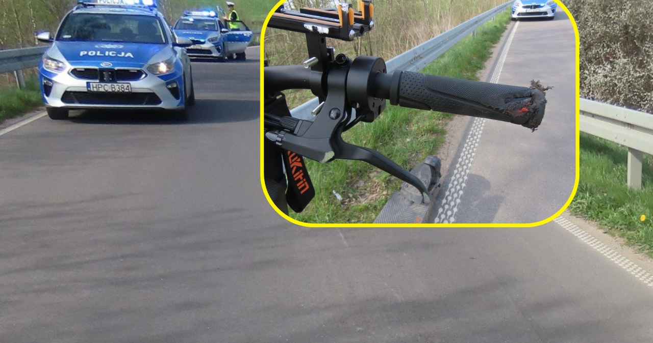 Tragiczny wypadek na hulajnodze elektrycznej w miejscowości Przydwórz - Motoryzacja w INTERIA.PL