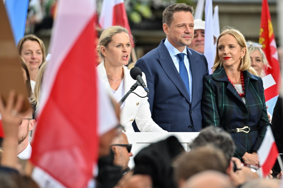 Wybory: Trzaskowski w Gdańsku z żoną Małgorzatą - RMF 24