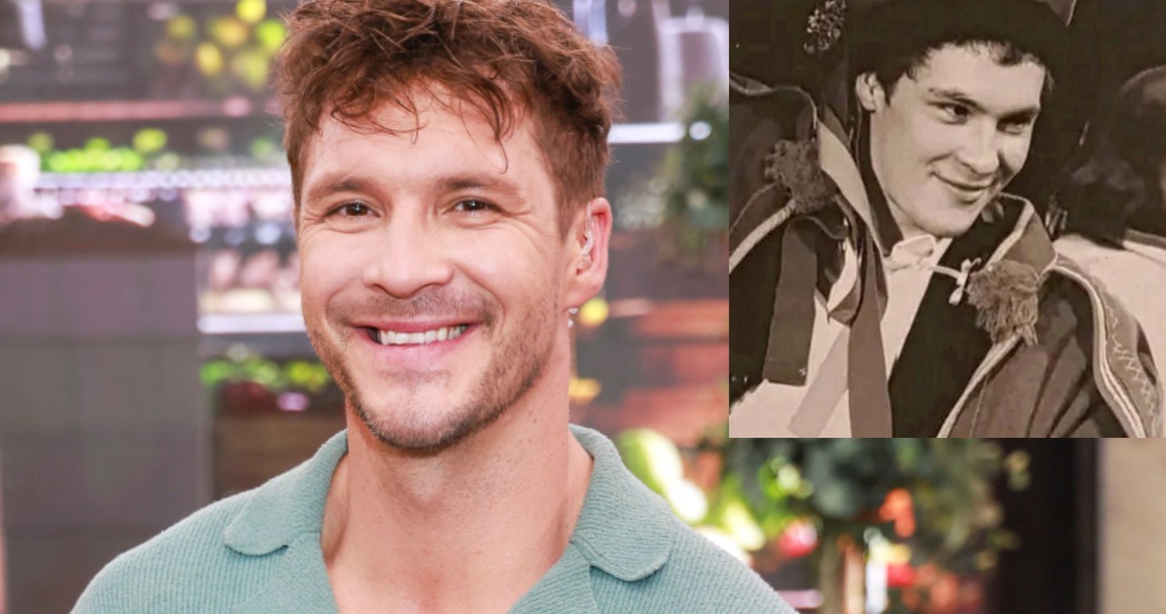 A jednak. Mikołaj Roznerski pokazał zdjęcie z młodości, Fani pamiętali ...