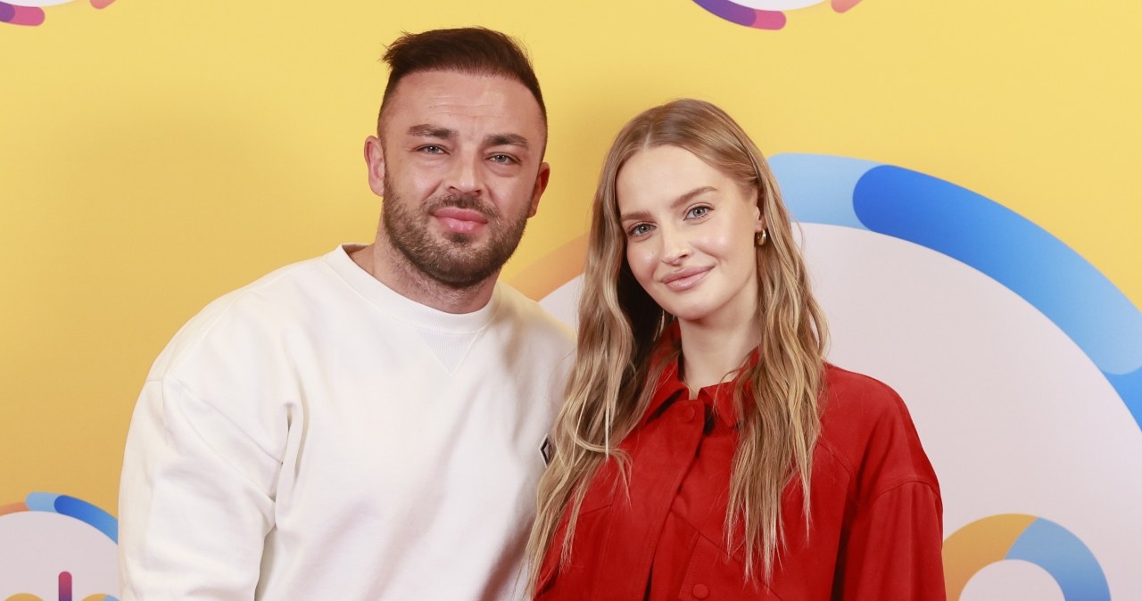 Karolina Pisarek-Salla i Roger Salla w studiu "halo tu polsat ...