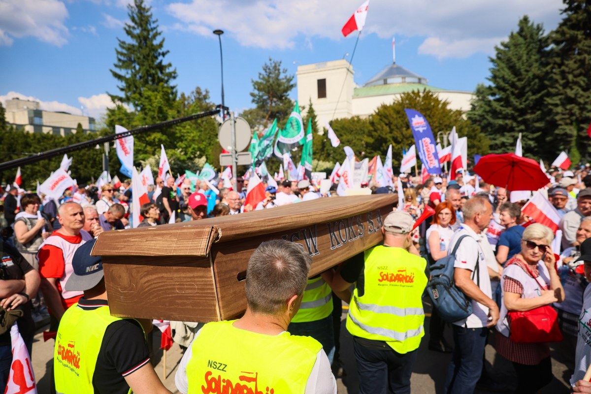 Demonstracja w Warszawie. Marsz rolników i Solidarności - RMF 24
