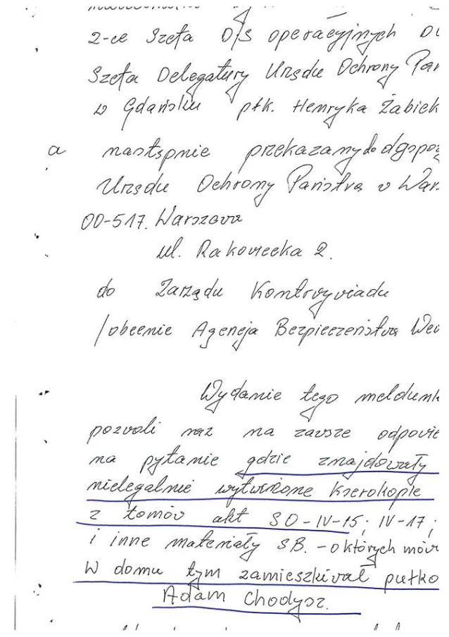 Cenckiewicz o sprawie TW "Bolka": Znalazłem niesamowity dokument ...