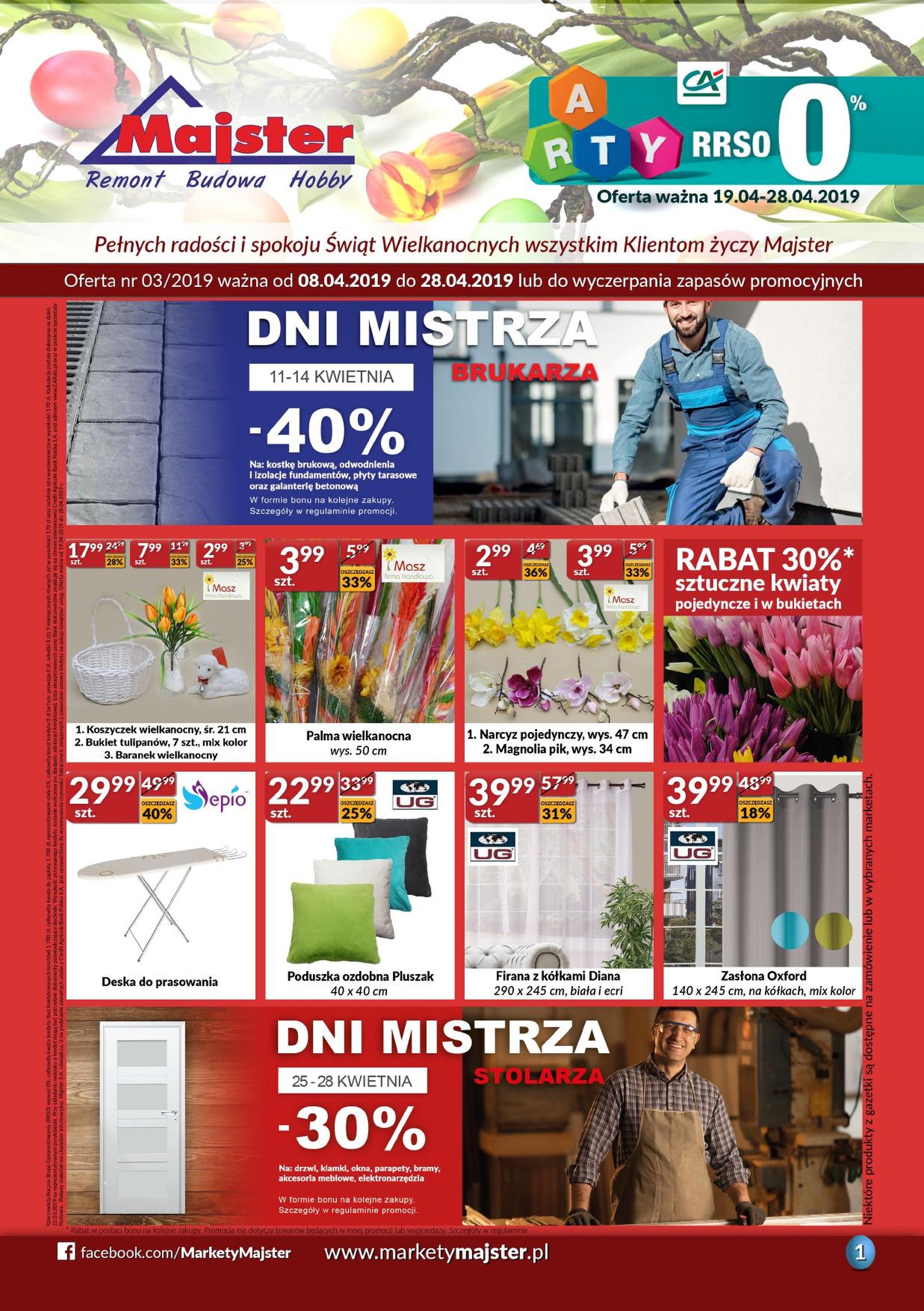Majster Gazetka promocyjna 8-28.04 | Okazjum.pl