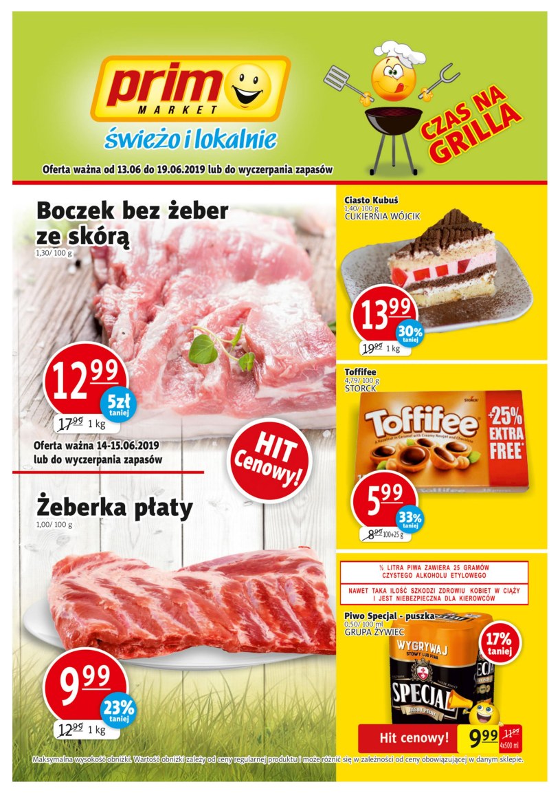 Sklepy Prim Market - Działdowo | Promoceny.pl – gazetki, promocje, przeceny