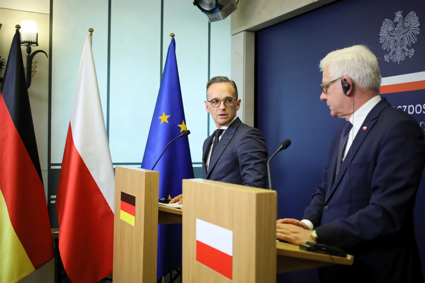 Spotkanie szefów MSZ Polski i Niemiec - Wydarzenia w INTERIA.PL