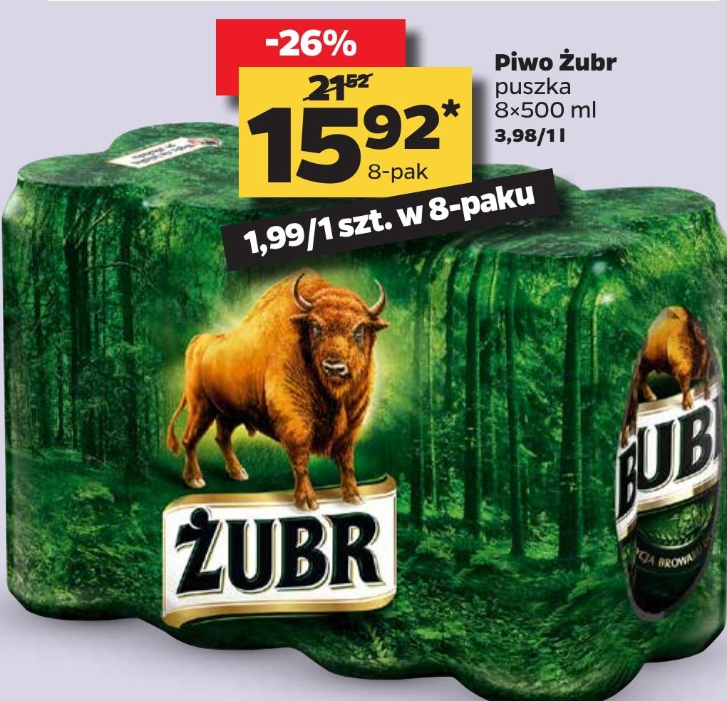 Archiwum | Piwo Żubr - Netto 05. 08. 2019 - 10. 08. 2019 | PromoCeny.pl ...
