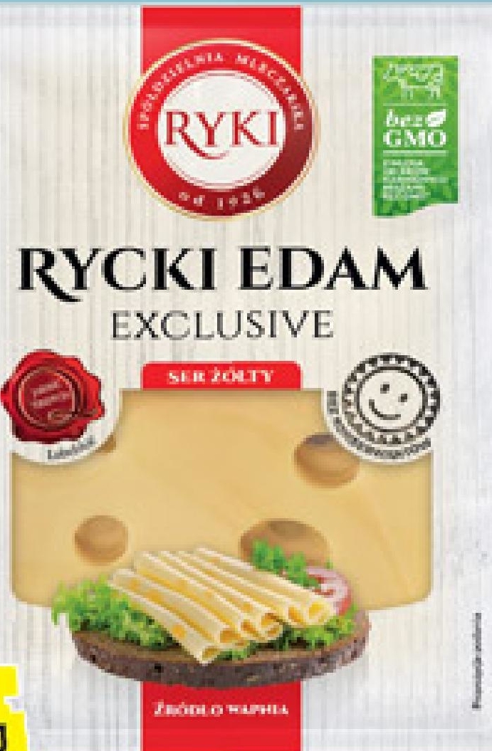 Archiwum | Ser zółty w plastrach Rycki Edam - Biedronka 05. 08. 2019 ...