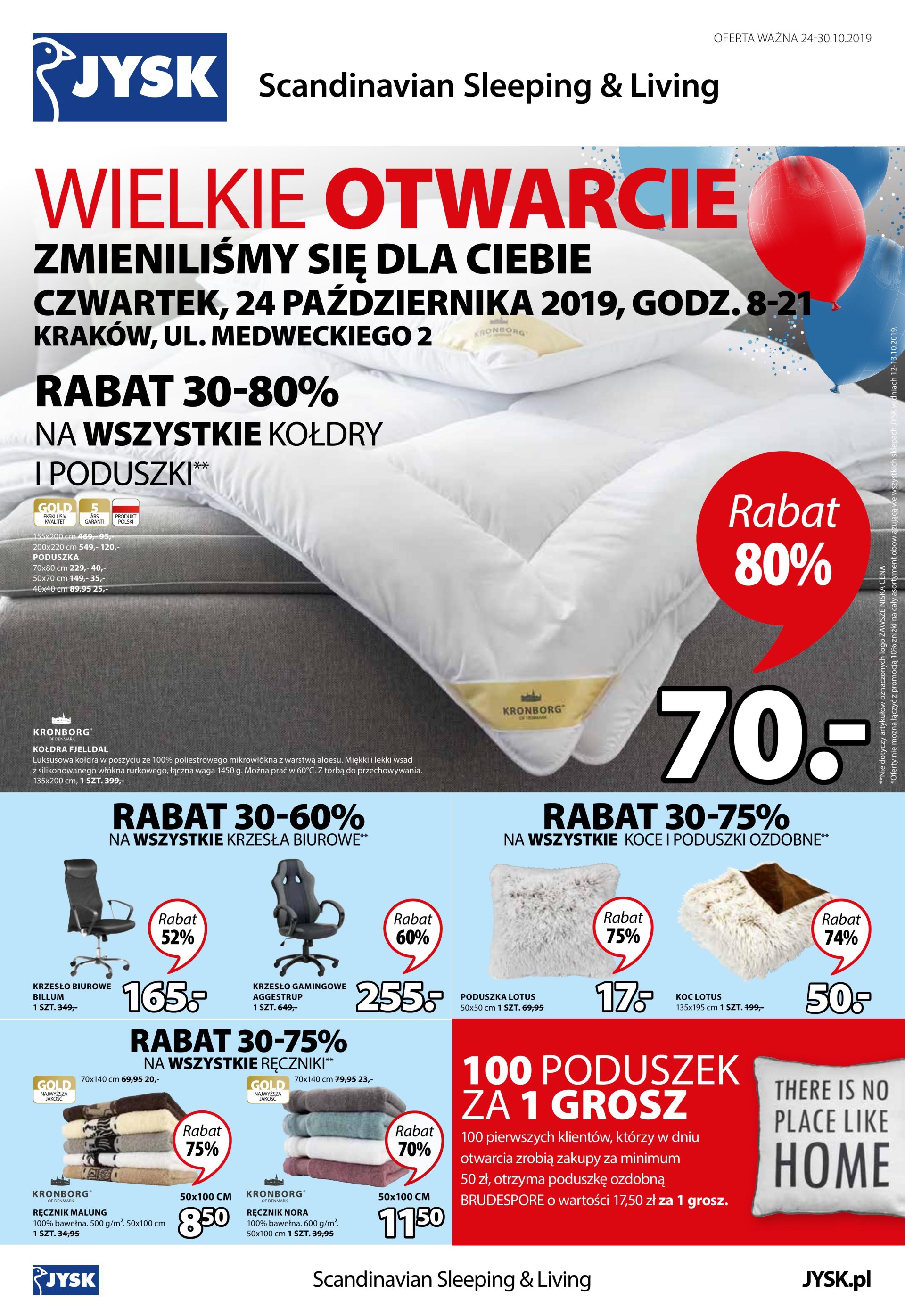 Jysk Gazetka promocyjna 24-30.10 | Okazjum.pl