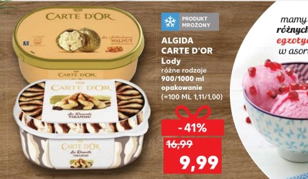 Lody Algida - 41% TANIEJ! - promocja Kaufland - Ding.pl