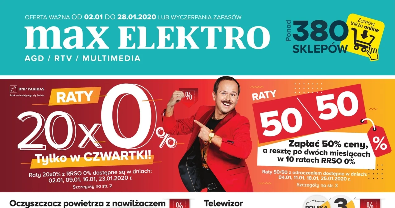 Max Elektro Gazetka Promocyjna - oferty, rabaty, kupony [02.01 do 28.01 ...