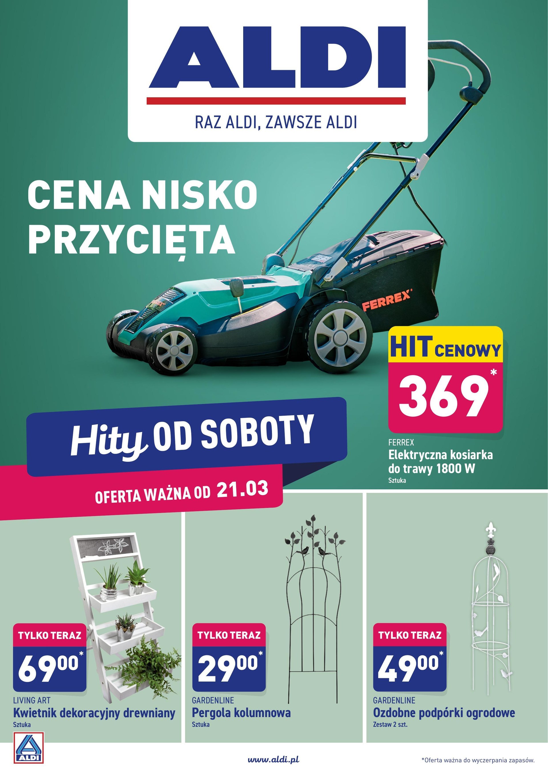 Gazetka promocyjna Aldi • Okazjum.pl • s.1 • 46401 Gazetka promocyjna Aldi • Okazjum.pl • s.1 • 46401