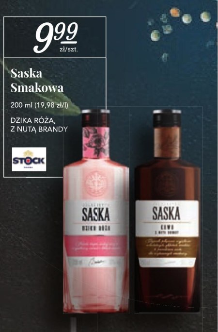 Wódka Saska - promocja Stokrotka Supermarket - Ding.pl
