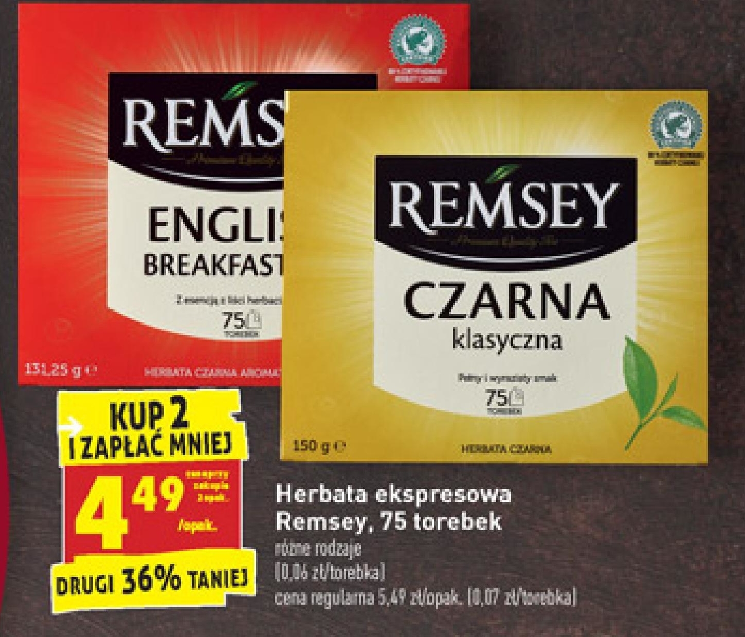 Archiwum | Herbata Remsey - Biedronka 14. 04. 2020 - 18. 04. 2020 ...