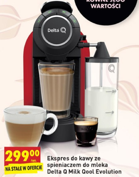 Ekspres do kawy Delta Q - promocja Biedronka - Ding.pl