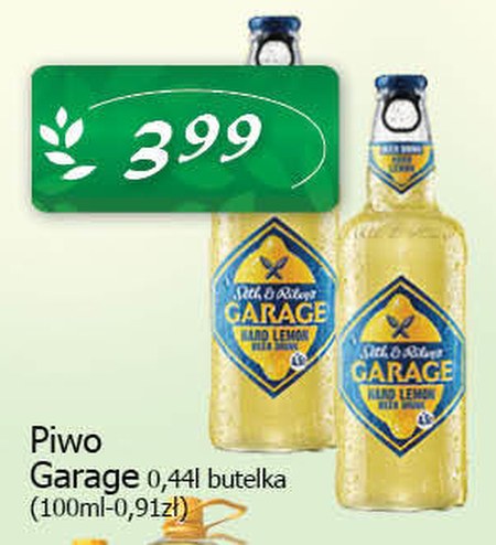 Piwo Garage - promocja Delikatesy CEZAR - Ding.pl