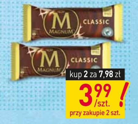 Lody Magnum - promocja Stokrotka Market - Ding.pl