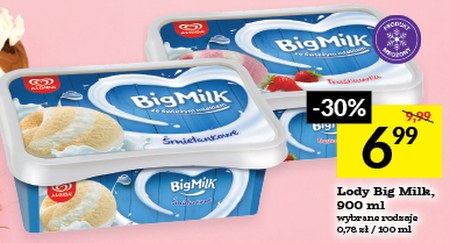 Lody Algida - 30% TANIEJ! - promocja Twój Market - Ding.pl