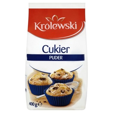 Cukier Królewski Cukier puder 400 g - 16% TANIEJ! - promocja E.Leclerc ...