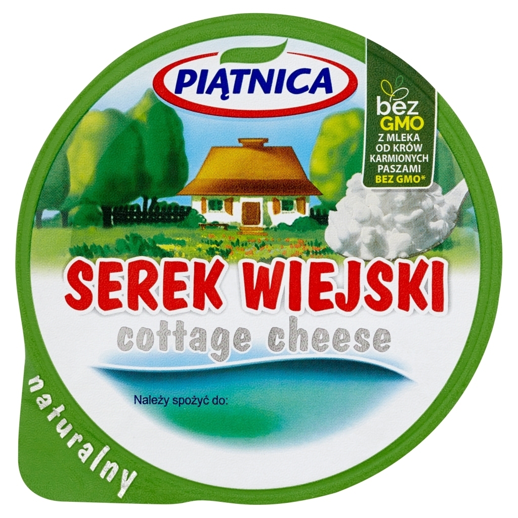 Piątnica Serek wiejski naturalny 200 g - promocja Carrefour Express ...
