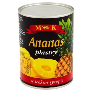 Ananas w puszce MK - promocja Dino - Ding.pl