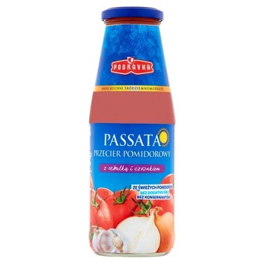 Podravka Passata przecier pomidorowy z cebulką i czosnkiem 680 g ...