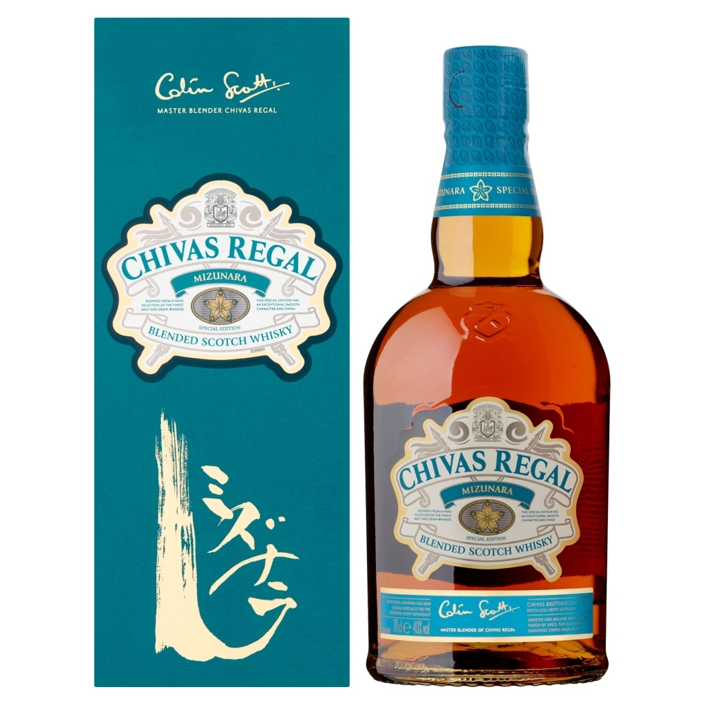 Chivas Regal Mizunara Blended Scotch Whisky 700 ml – promocje i gdzie można tanio kupić - Ding.pl