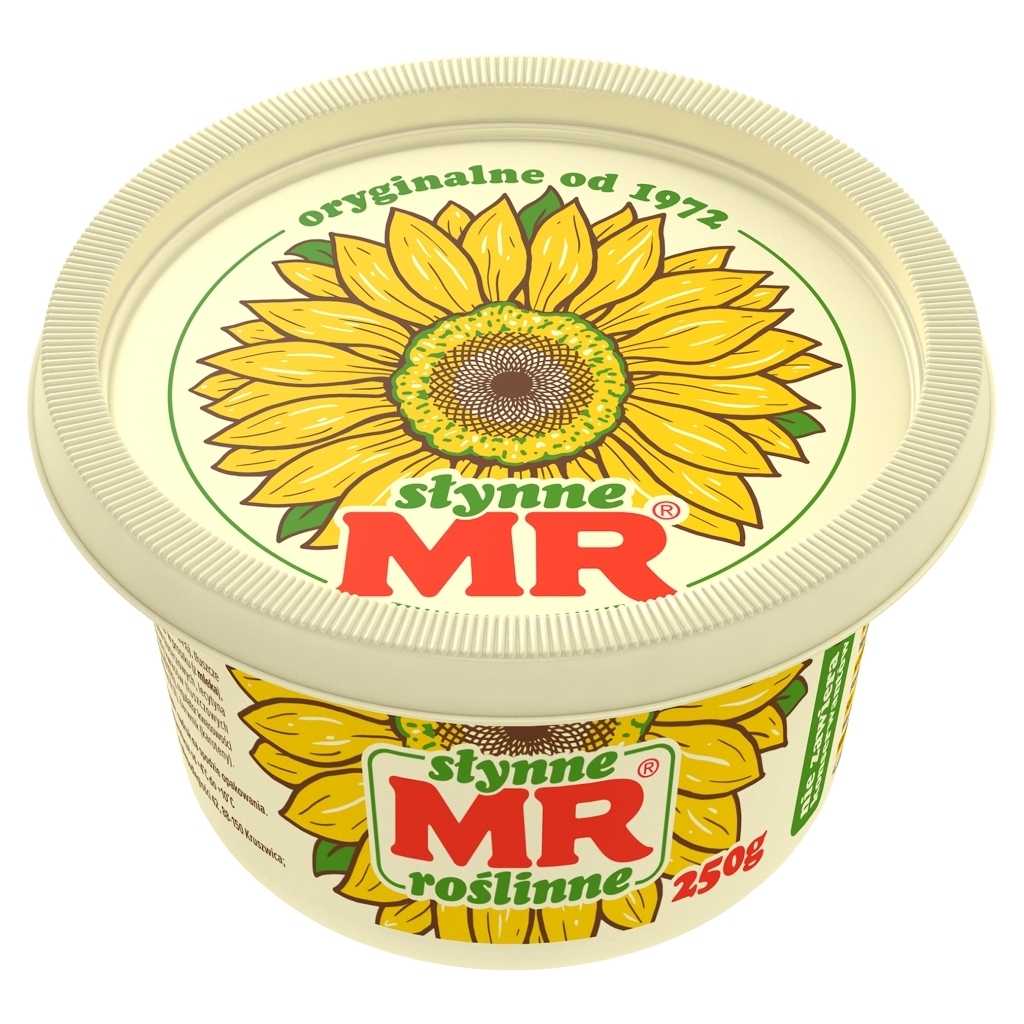 MR Słynne Roślinne Margaryna 250 g - promocja Groszek - Ding.pl