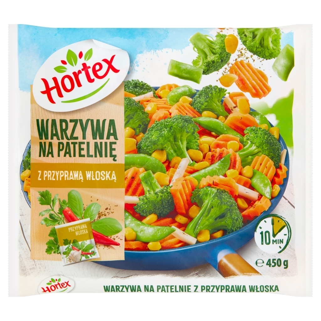 Hortex Warzywa na patelnię z przyprawą włoską 450 g - promocja PSS ...