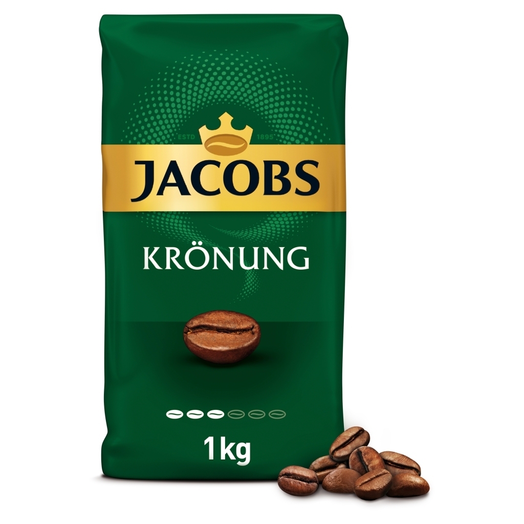 Jacobs Krönung Kawa ziarnista 1 kg – promocje i gdzie można tanio kupić ...