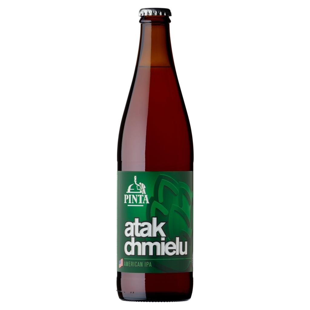 Pinta Piwo atak chmielu 500 ml - promocja Stokrotka Optima - Ding.pl