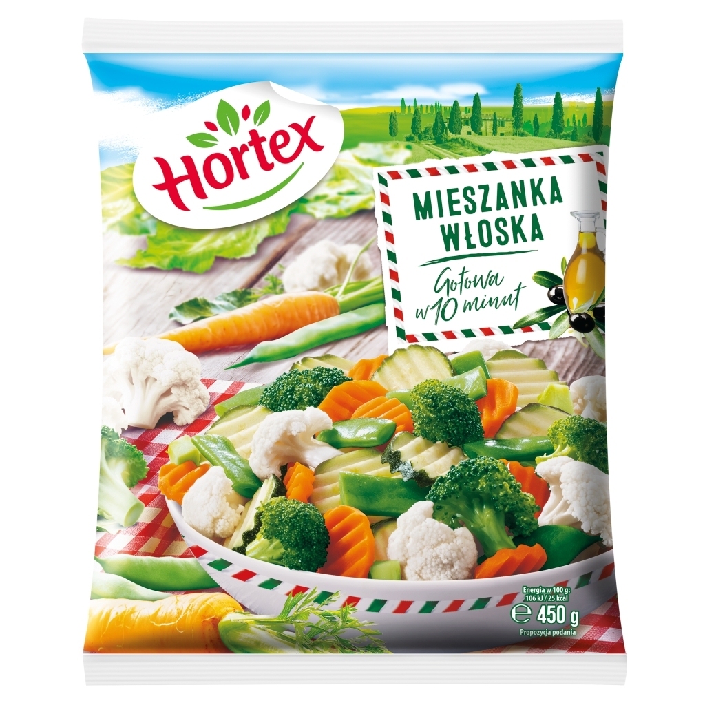 Mrożone warzywa Hortex - promocja Delikatesy Centrum - Ding.pl