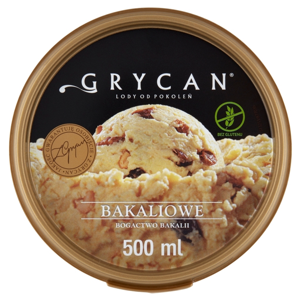 Grycan Lody bakaliowe 500 ml - promocja Carrefour Express - Ding.pl