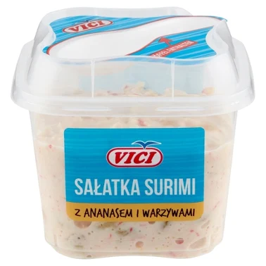 Vici Sałatka surimi z ananasem i warzywami 200 g – promocje i gdzie można tanio kupić - Ding.pl