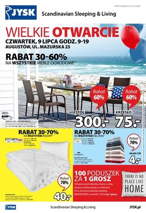 Jysk gazetka promocyjna, aktualna oferta » 31-07-2020 « - Ding.pl