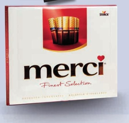 Czekoladki Merci - 13% TANIEJ! - promocja Netto - Ding.pl