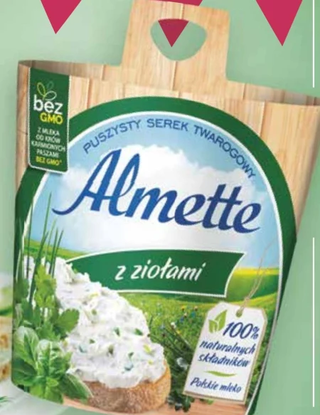 Serek Almette - 22% TANIEJ! - promocja Aldi - Ding.pl