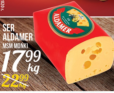 Ser żółty MSM Mońki - 21% TANIEJ! - promocja Delisso - Ding.pl