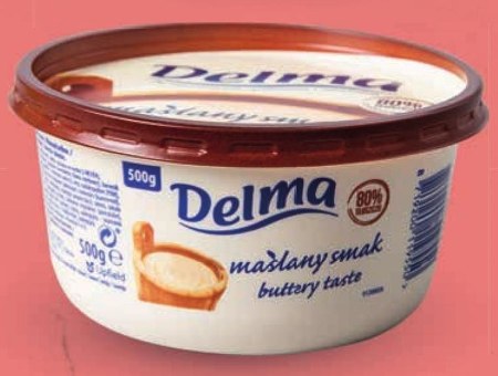 Margaryna Delma - 28% TANIEJ! - promocja Netto - Ding.pl