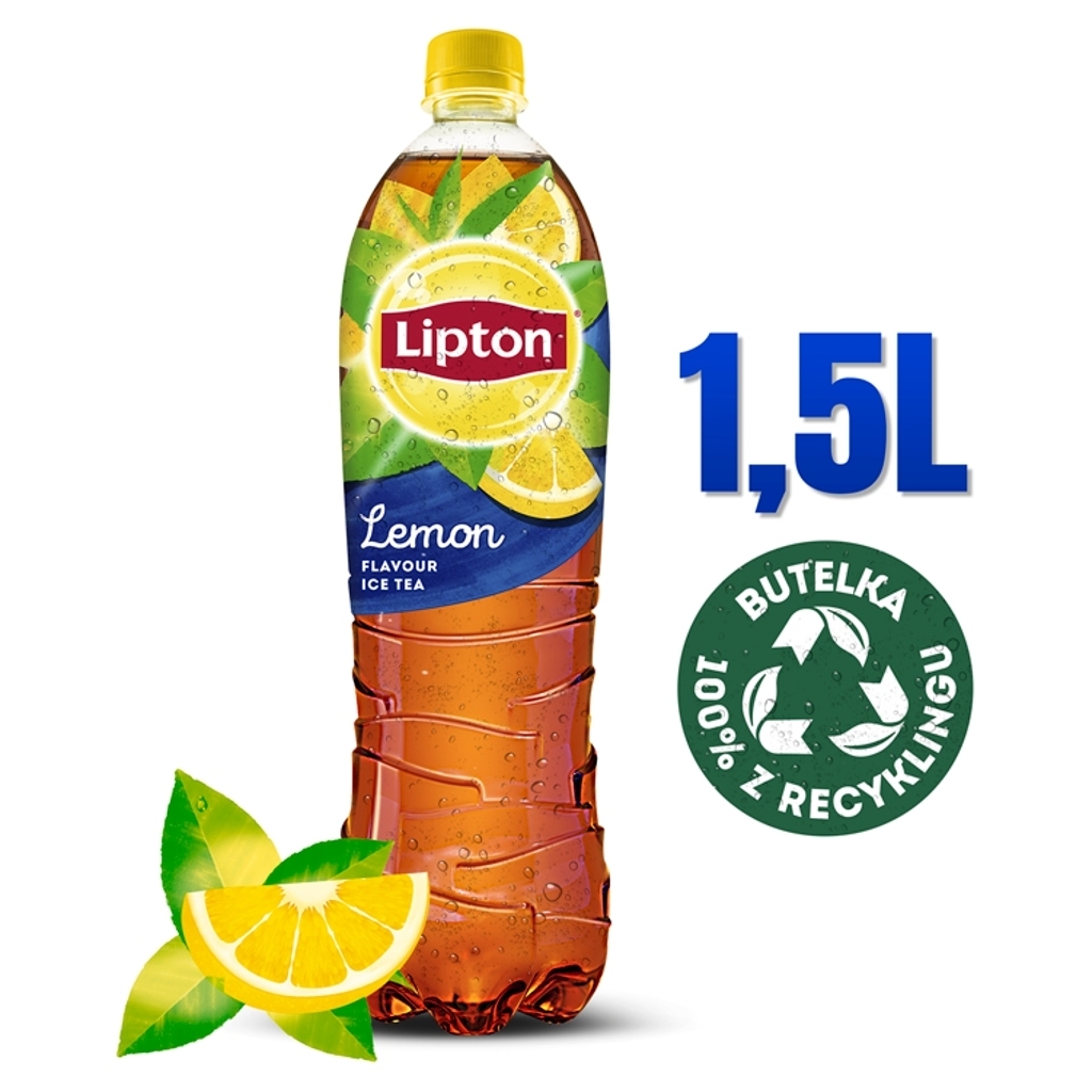 Lipton Ice Tea Lemon Napój niegazowany 1,5 l - promocja Netto - Ding.pl
