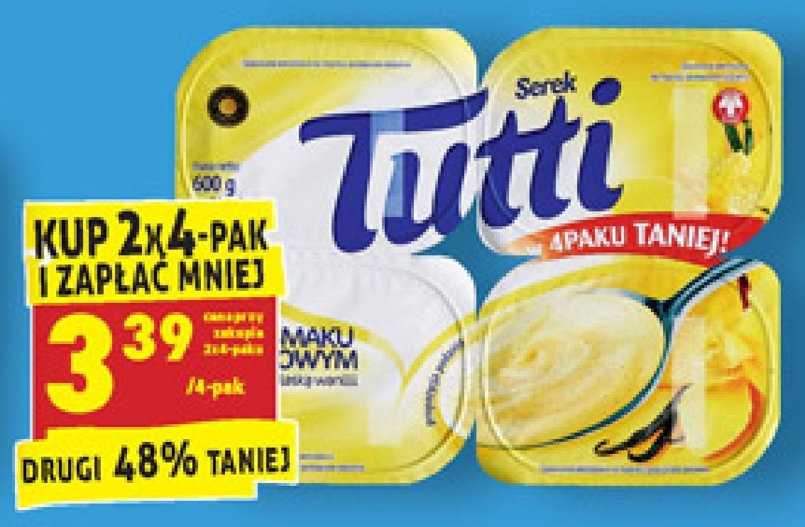 Archiwum | Serek homogenizowany Tutti - Biedronka 28. 12. 2020 - 02. 01 ...