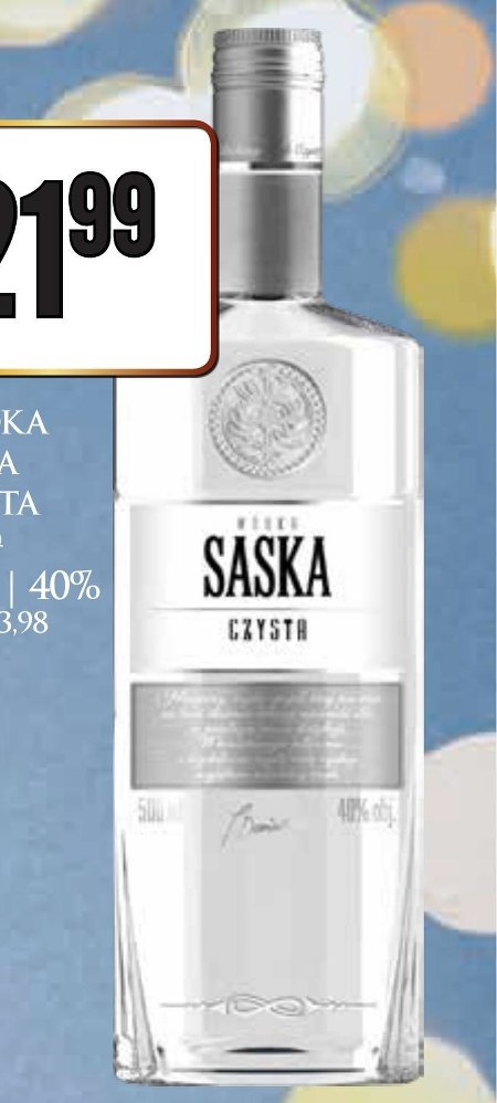 Wódka Saska - promocja Dino - Ding.pl