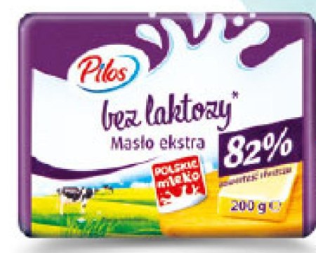 Masło bez laktozy Pilos - promocja Lidl - Ding.pl